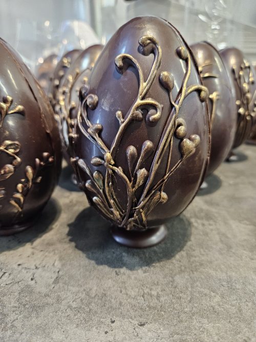 Wildflower Dark Chocolate Easter Egg — Dangerous Chocolate